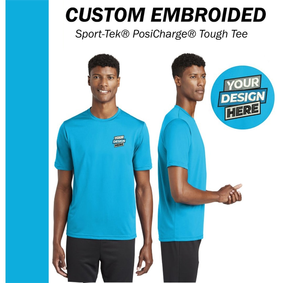 Custom Dri Fit T-shirt | Sport-tek Tee | Embroidered Tshirt Customize T ...