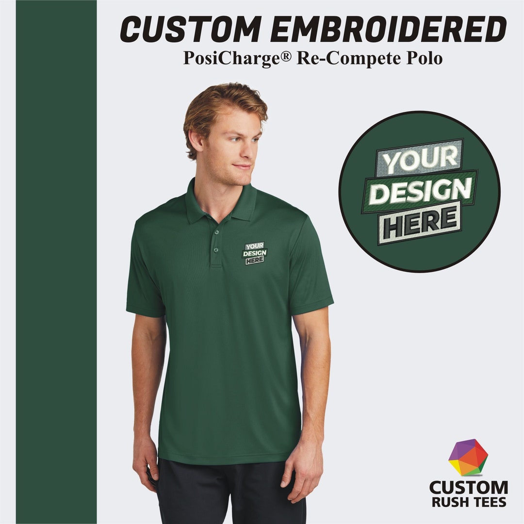Custom Polo Shirt, Embroidered Polo Tshirt, Business Polo T-shirt ...