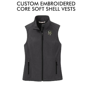 Custom Women Custom Stitching Core Soft Shell Vest Design Your Own Logo ...