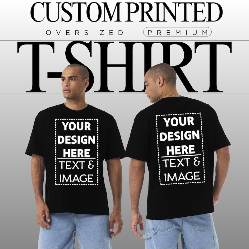 Black Logo Tshirts - Etsy