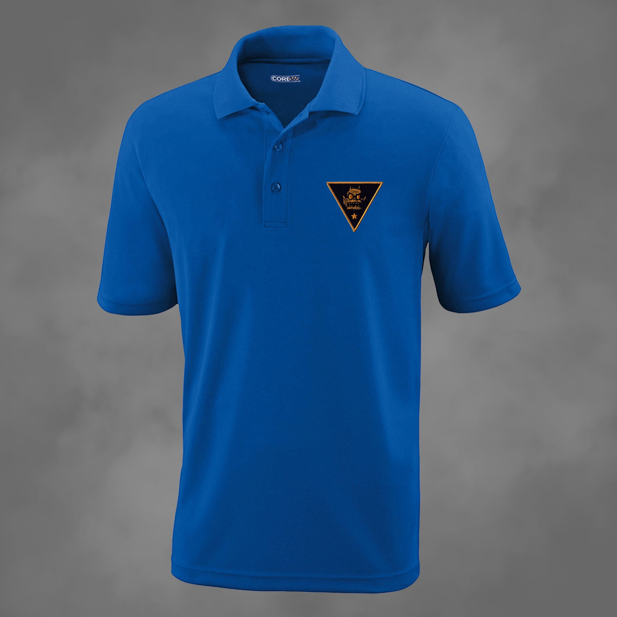Custom Embroidered Men's Polo Shirt, Customized Text Custom Embroidered Men's Polo Shirt, Customized Text