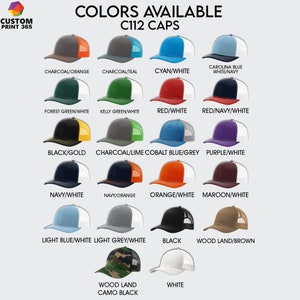 Customized Trucker Hat Custom Hat Custom Structured Cap Embroidered ...