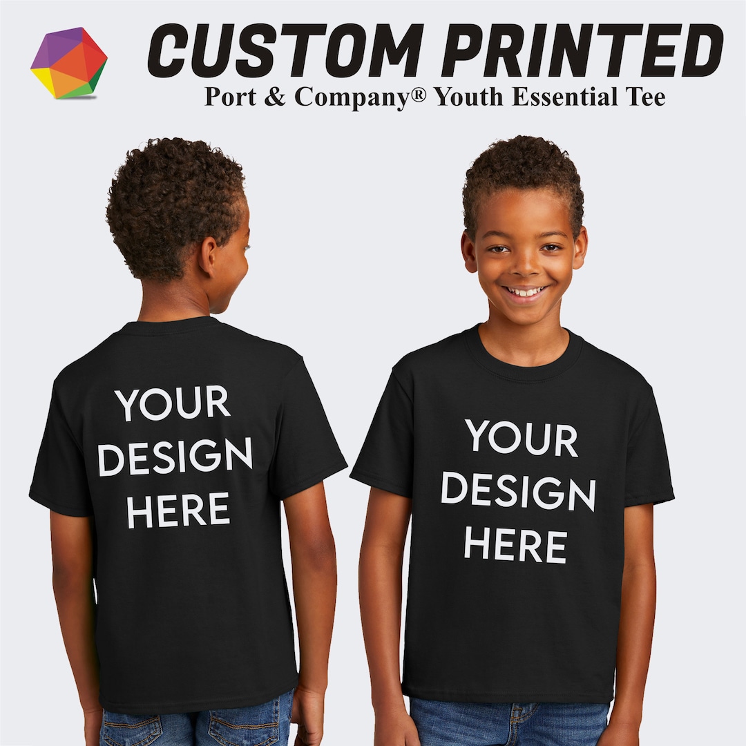 Custom T-shirt Custom Youth Tshirt Personalized Kids T - Etsy