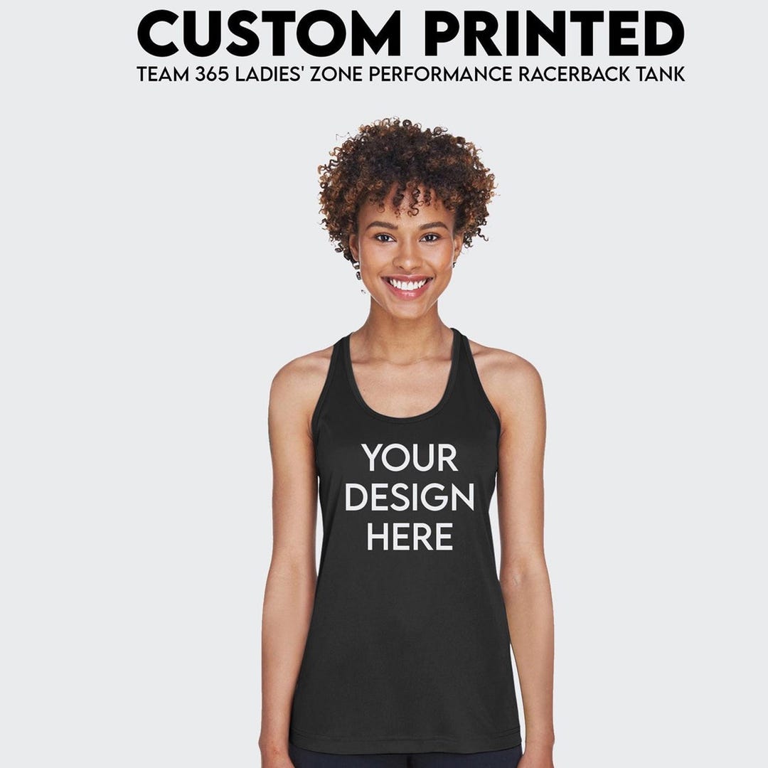 Custom Sport Ladies Tank Top, Personalized Tank Top, Add Your Text ...