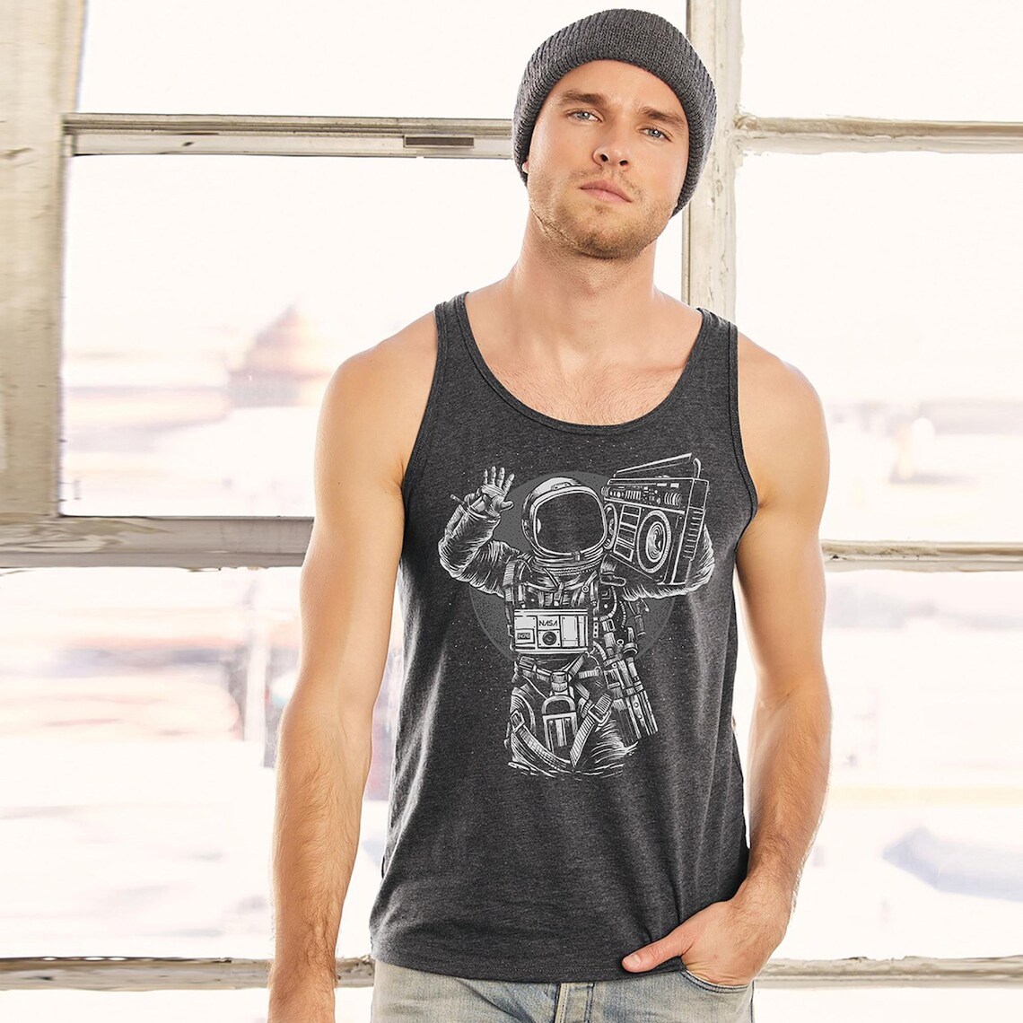 Custom Printed Unisex Tank Top: Personalized Graphic, Summer Workout - Etsy