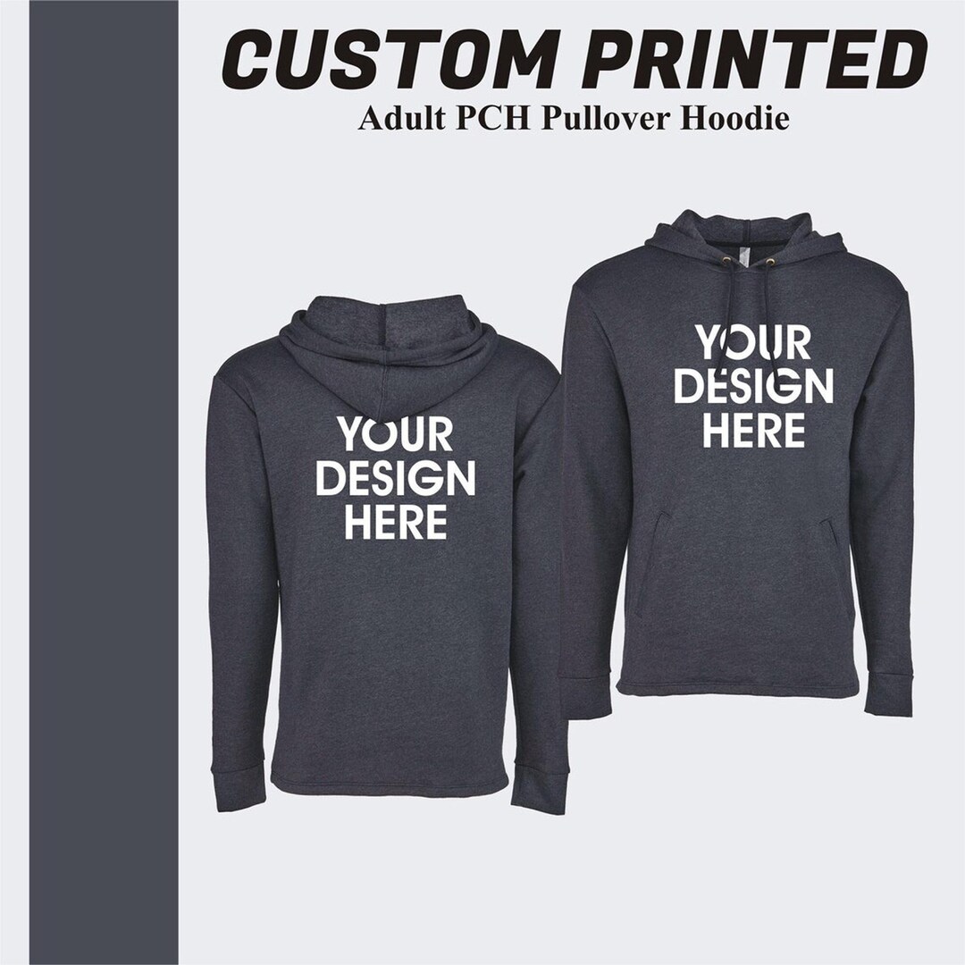 Custom Logo Men's Hoodie: Personalized Text, Design Your Own - Etsy
