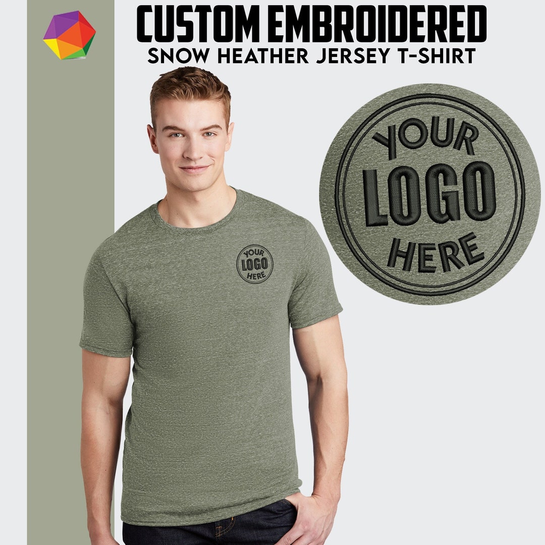 Custom Embroidered Logo Tshirt Company Logo Tshirt Custom Monogrammed T ...