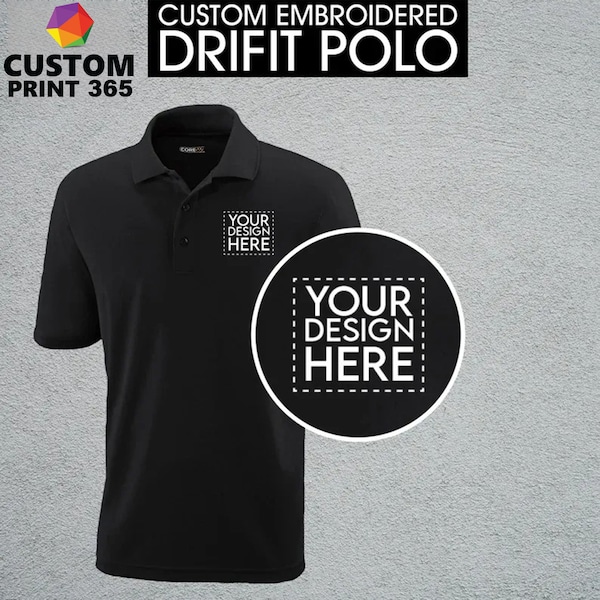 Embroidered Polo Shirt Personalized - Etsy