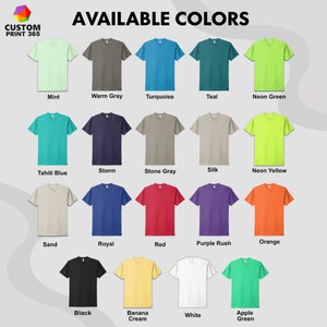 Personalized Request T Shirt Next Level Apparel® Unisex Color Tee ...