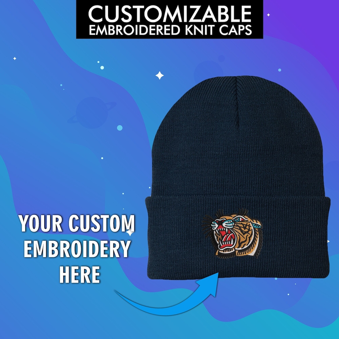Custom Embroidered Winter Caps|custom Made Caps|custom Embroidered Caps ...