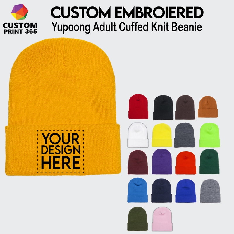 Custom Winter Hat - Etsy