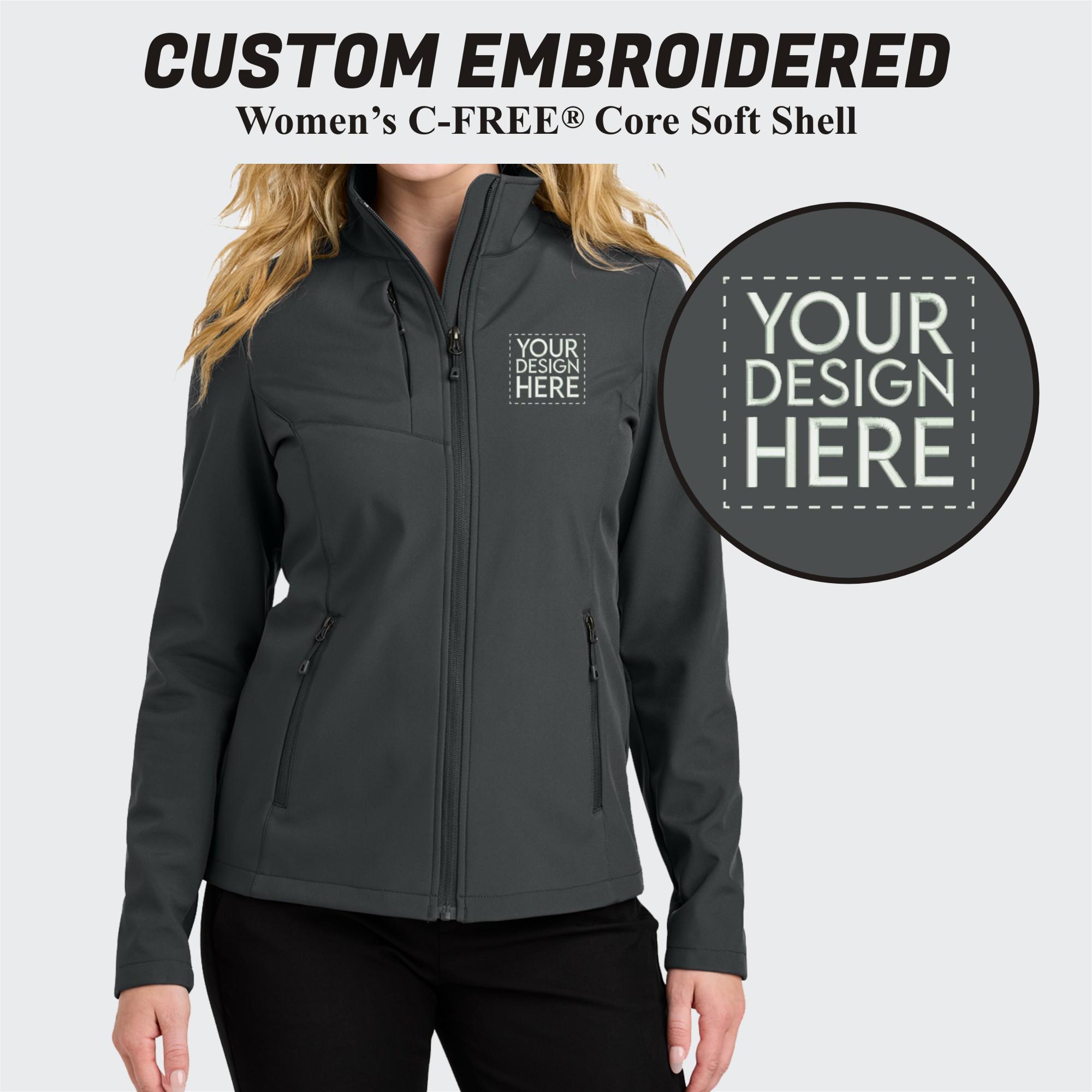 Custom Logo Soft Shell Jacket: Recycled Polyester Windbreaker - Etsy