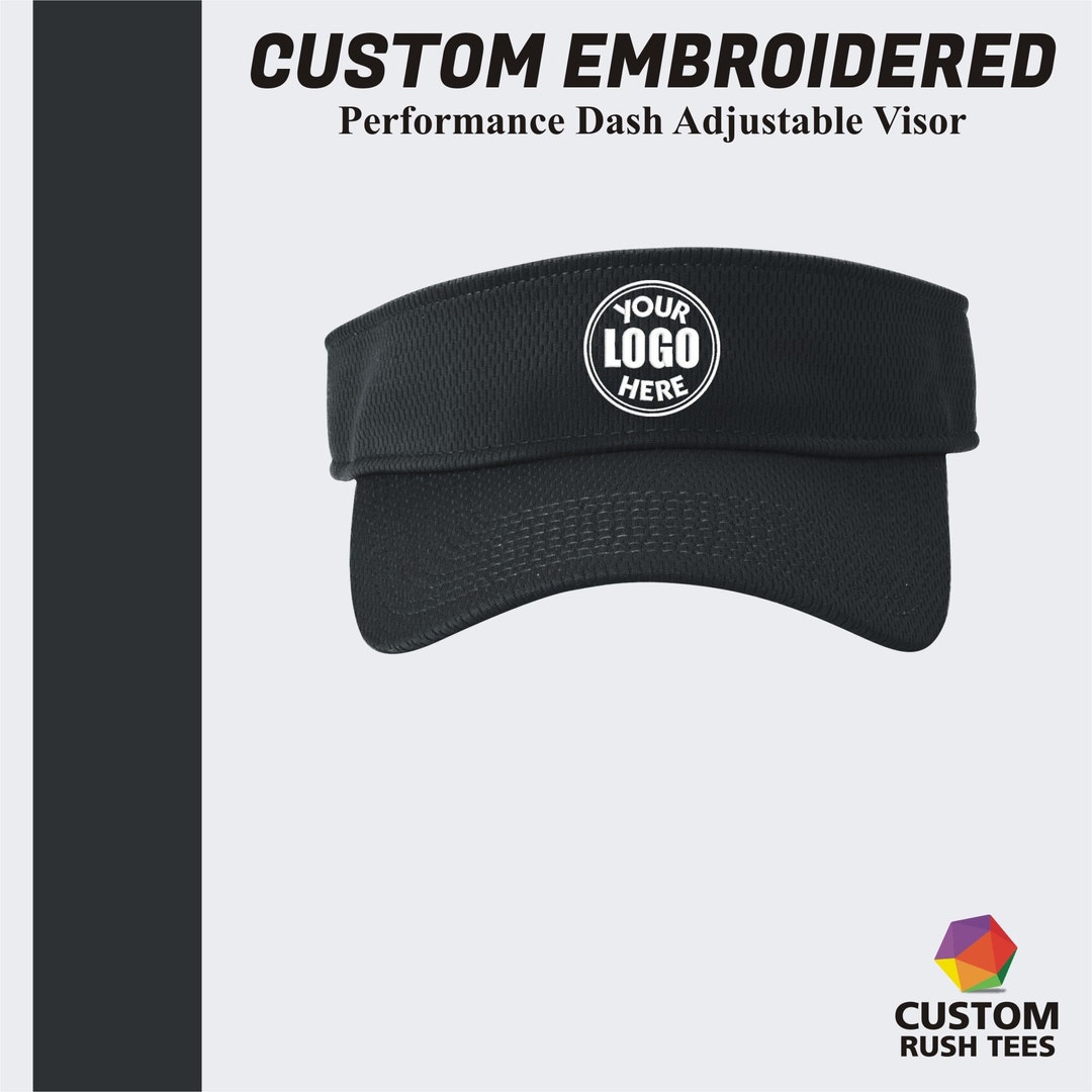 Custom Visor, Embroidered Visor Cap, Sun Protection Visor, Personalized ...