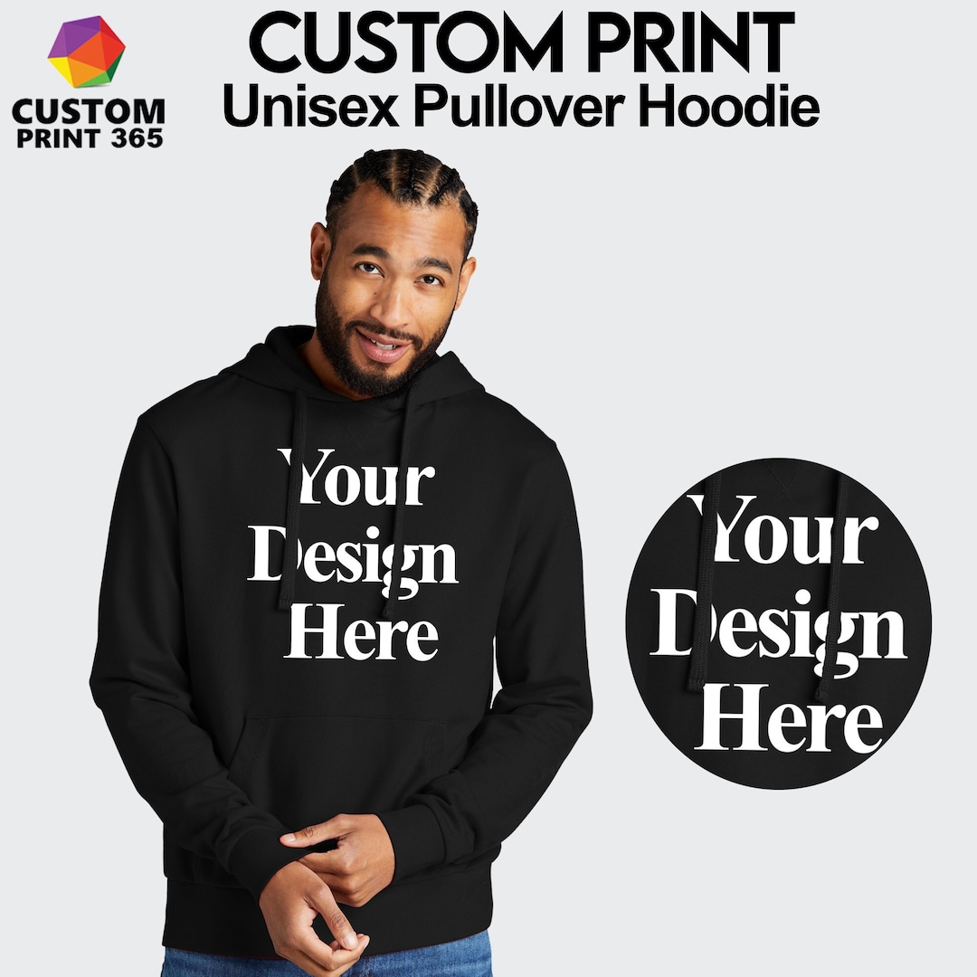Allmade® Custom Hoodie, Custom Sweatshirt, Print on Demand Hoodie ...