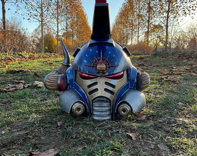 Custom Space Marine Helmet - Etsy