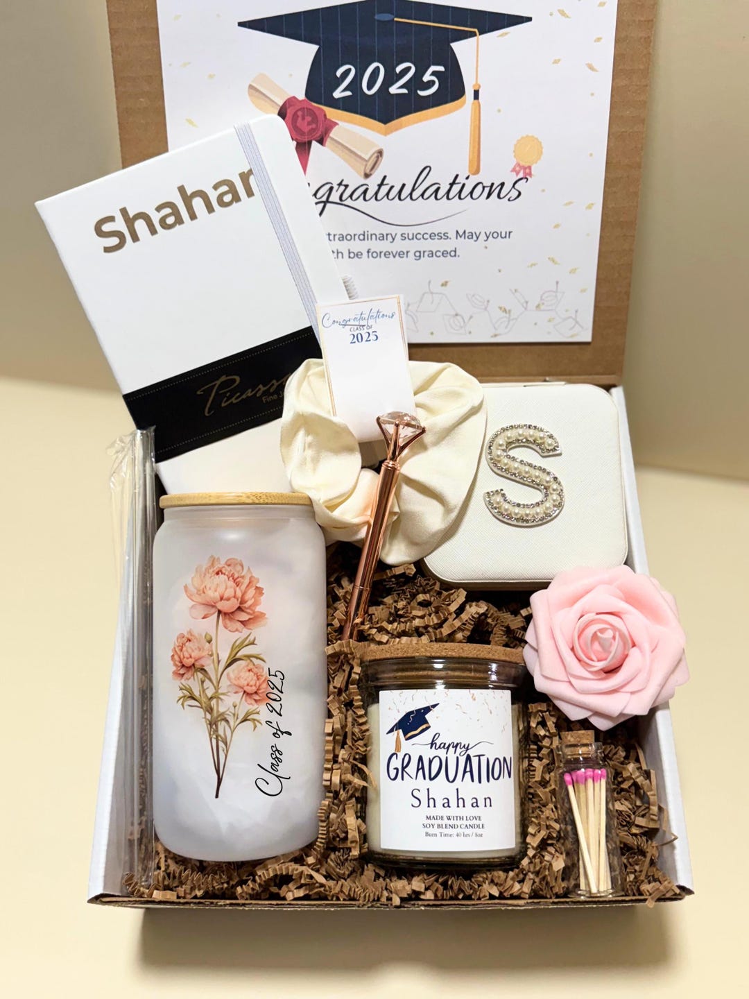 Personalized Graduation Gift Box 2025 Custom Grad Gift for Her or Him ...