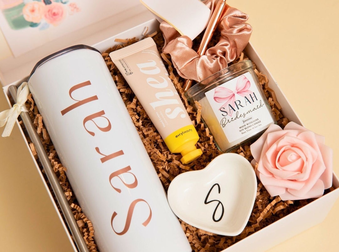 Custom Bridesmaid Proposal Gift Idea Best Friend Bridal Shower Proposal ...