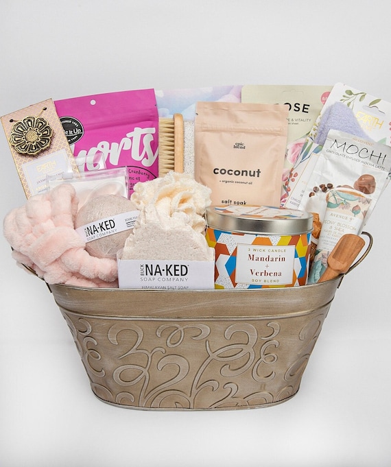 Self Care Gift Basket Care Package for Her Thinking of You Gift Get Well Soon Present Cheer up Gift Box Best Friend Break up Care Package Etsy UK
