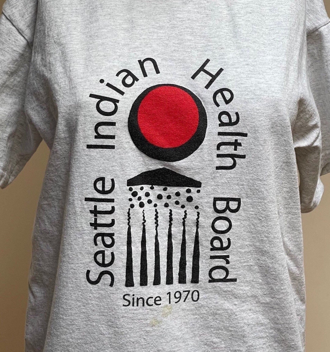 Vintage Native American IHS Clinic Seattle Indian Health Board T-shirt ...