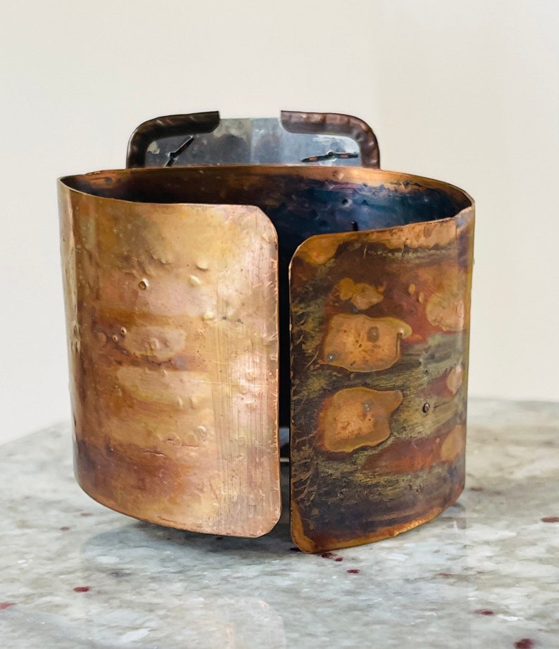 1960s Jesse James Outlaw Handmade Copper Cuff Bracelet Jesse & Frank ...