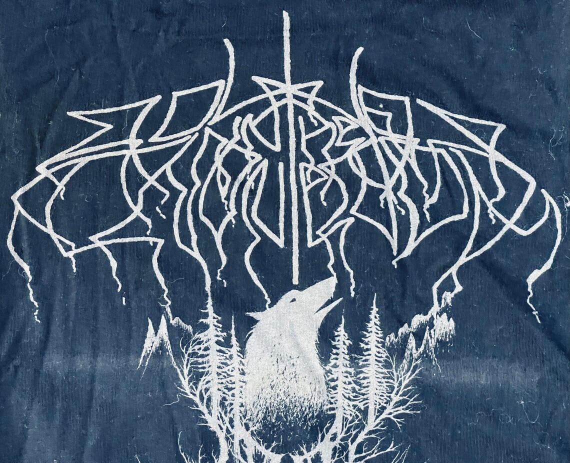 RARE Deathrune Records Label Tshirt Goth Metal Record Labels Iconic ...