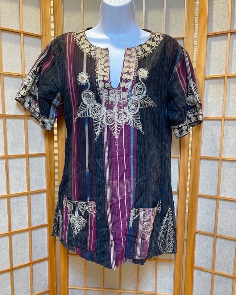 Antique Mali Dashiki Hand Woven Cloths Hand Embroidered Traditional ...