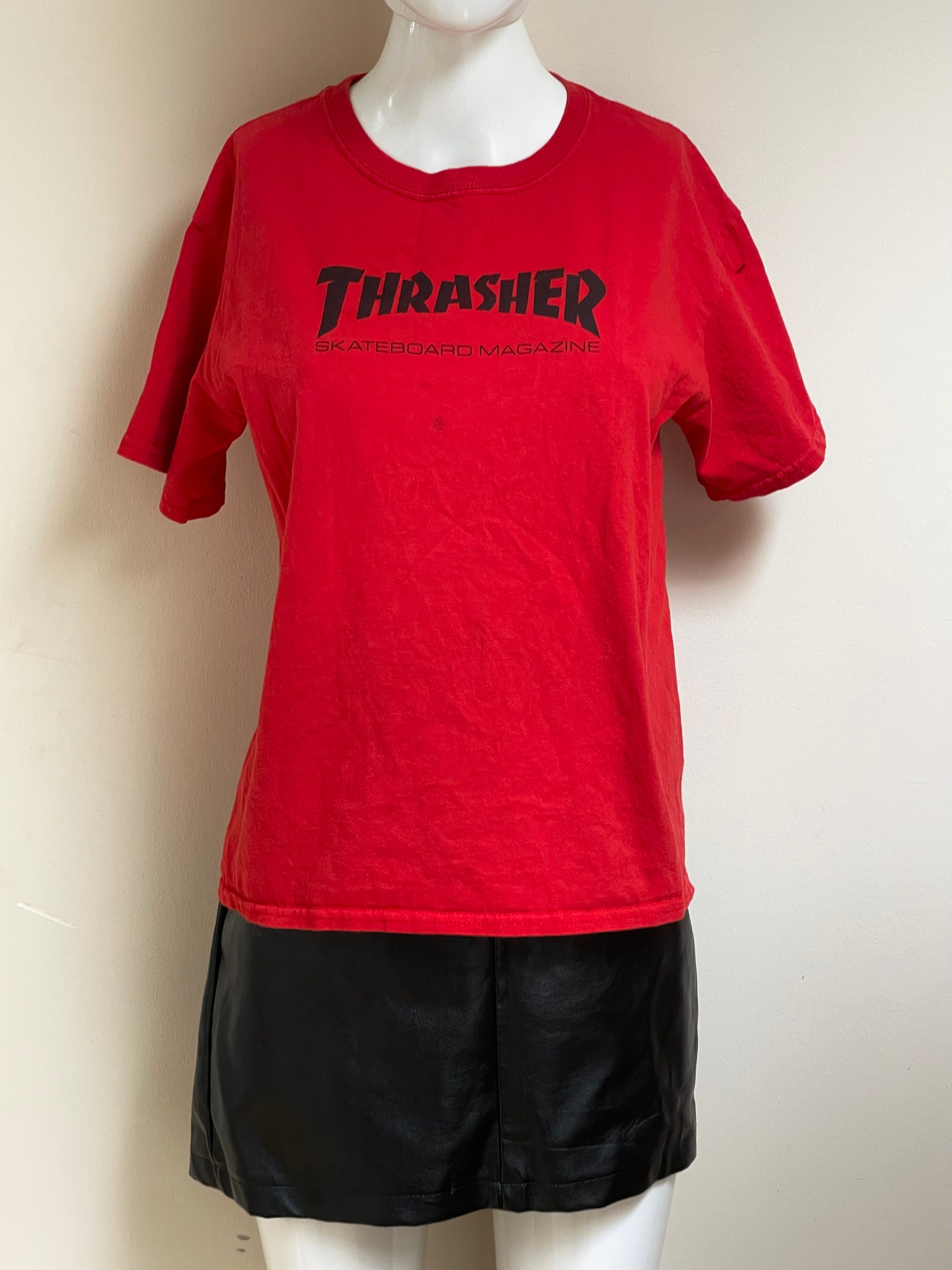 80s Vintage Thrasher Magazine Distressed Shirt Single Stitch Authentic ...