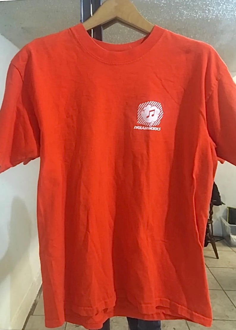 RARE Dreamworks Records Label Tshirt Alternative Record Labels Iconic ...