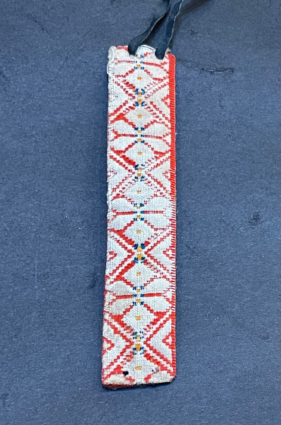 Antique Croatian Floral Pattern Fabric Cuff Repurposed Traditional ...