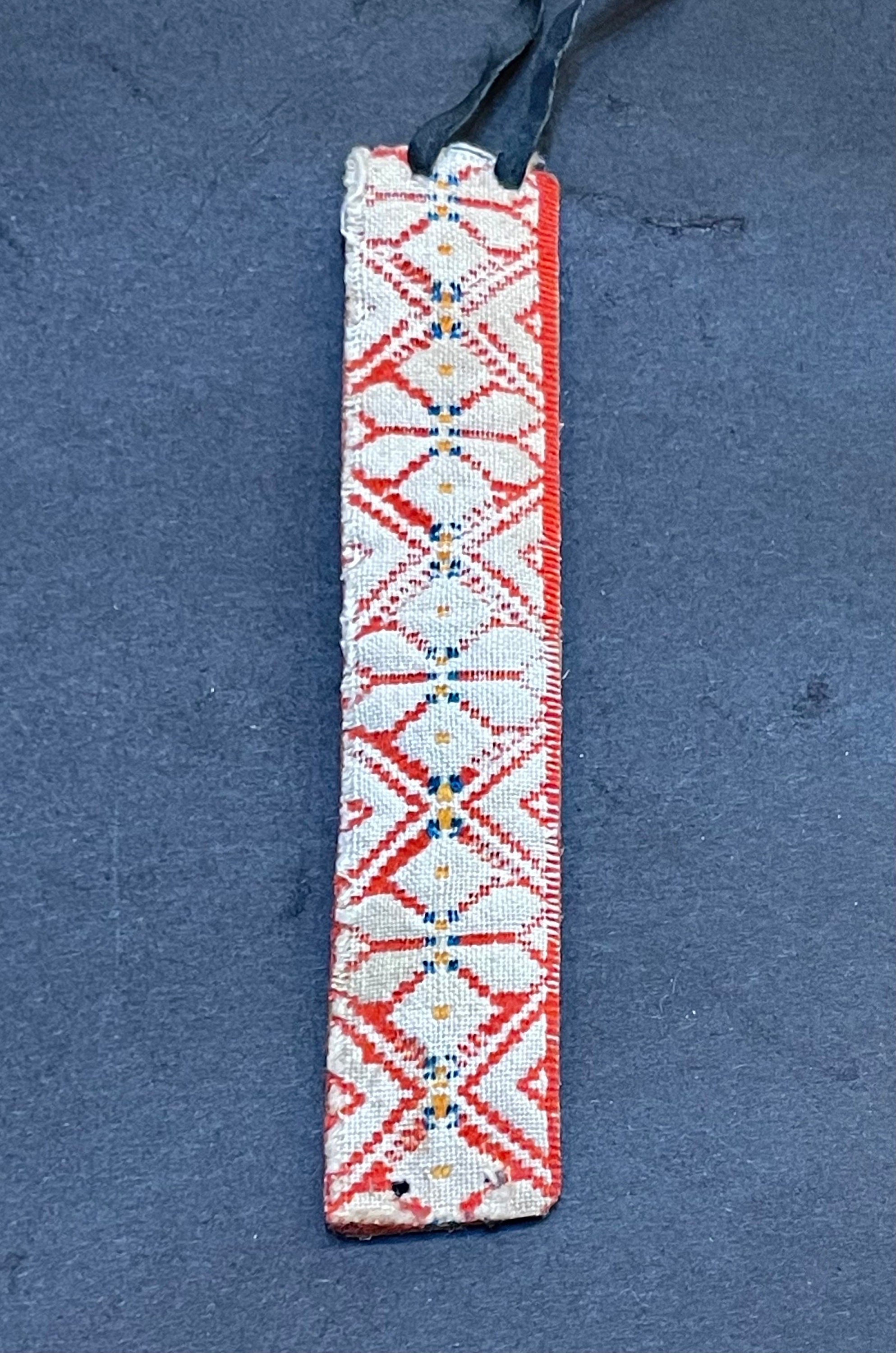 Antique Croatian Floral Pattern Fabric Cuff Repurposed Traditional ...