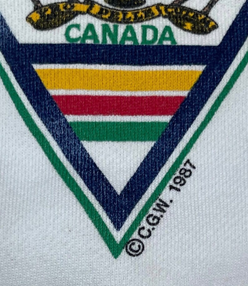 RARE Vintage 1987 Hudsons Bay Trading Post Sweatshirt Crewneck Hudsons ...