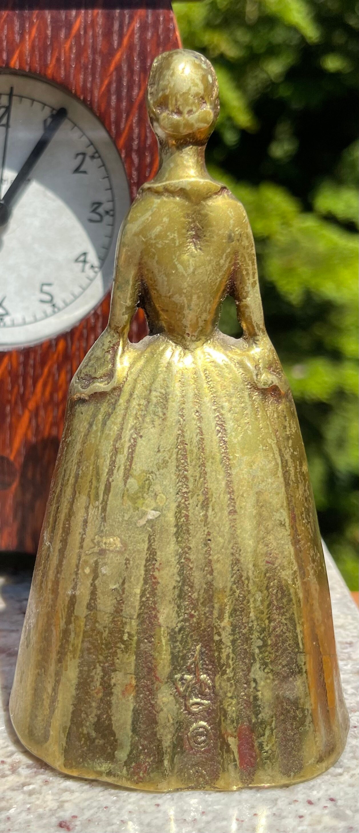 Vintage Antique RARE Virginia Metalcrafters Brass Colonial Lady Kitchen ...
