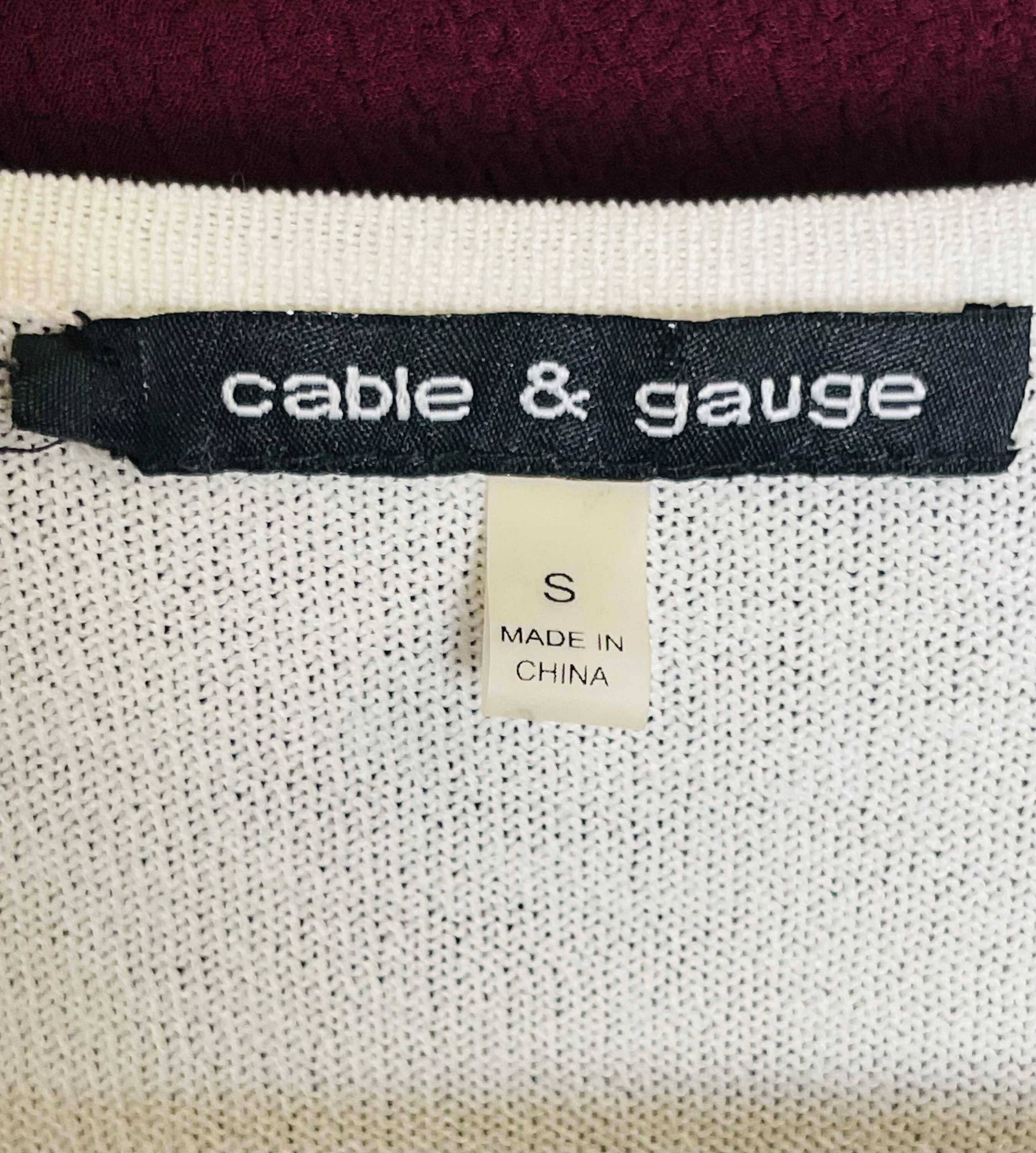 Pearl Embellished White Knit Pullover & Sheer Mesh Netting Party Top ...