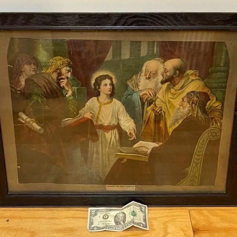 Antique Jesus - Etsy