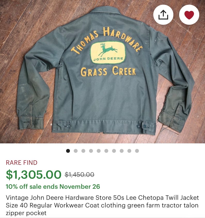 Vintage 1950s Mechanics Jacket Dark Blue Large Back Patch Front Pocket ...