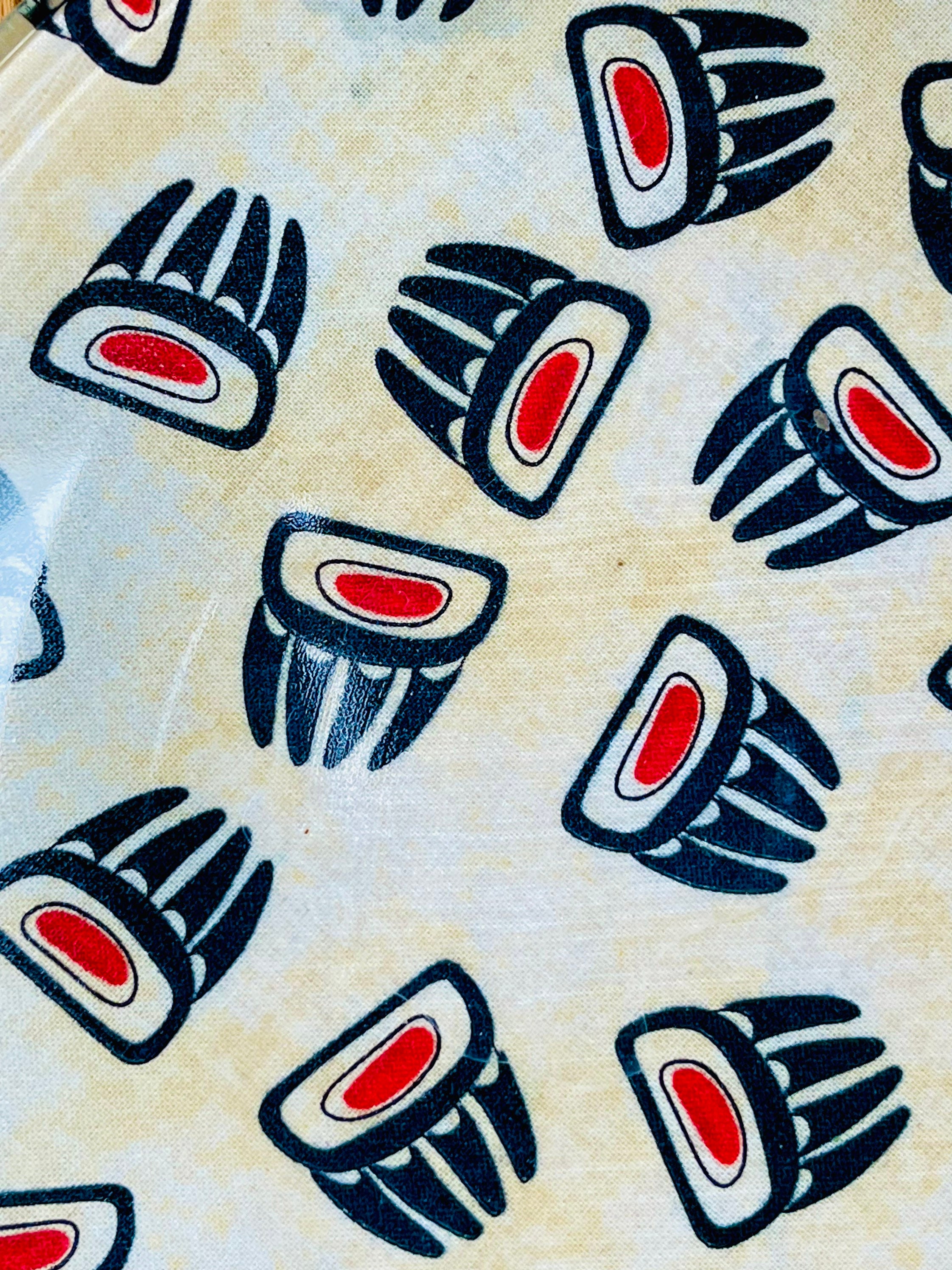 Beautiful Native American Glass Serving / Home Decor Plate Handmade ...