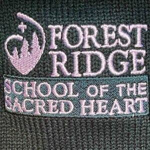 1960s Catholic School Cardigan Vintage “forest Ridge School of the ...