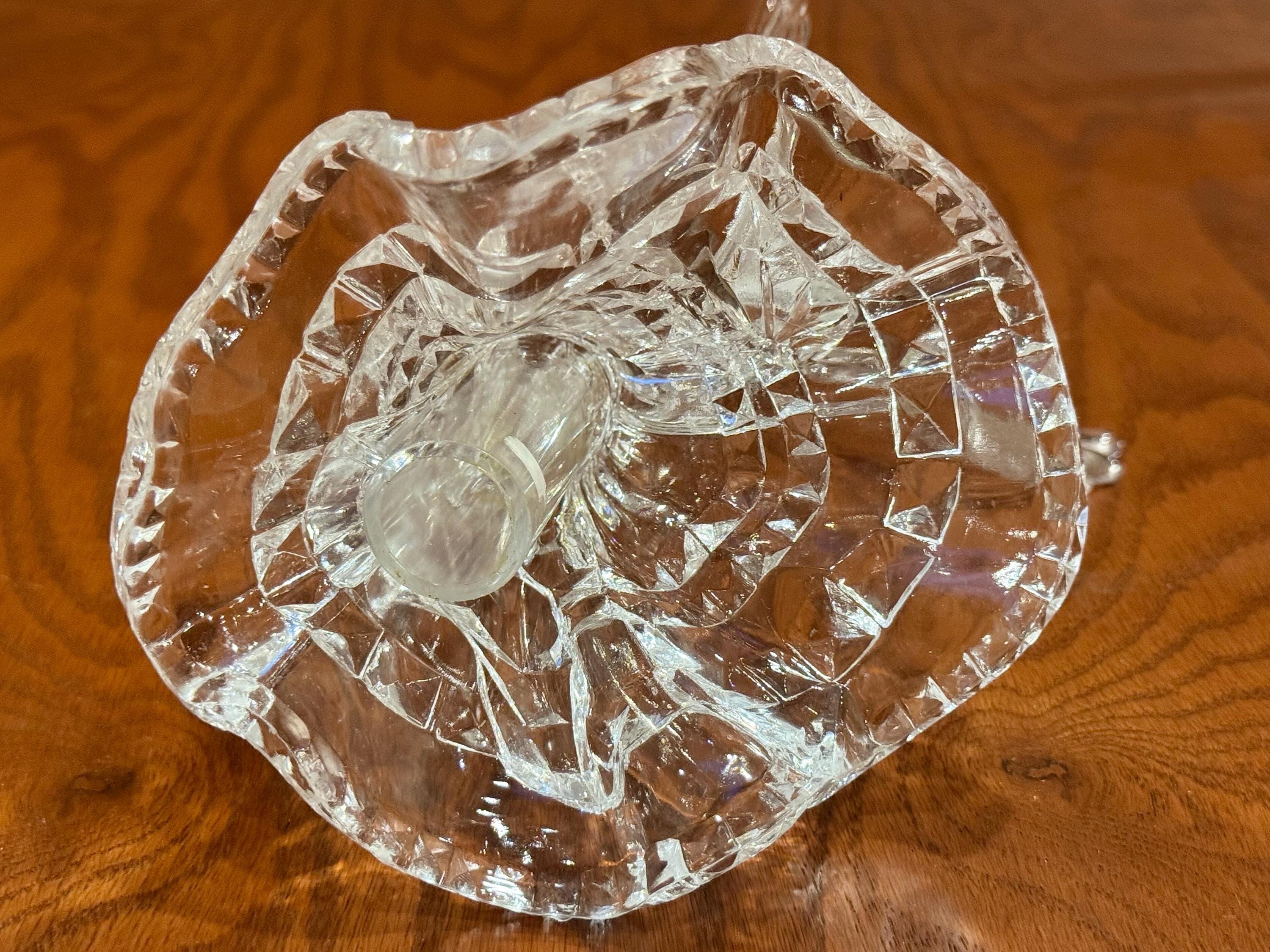 Christmas Tree Topper Beautiful Lucite Crystal Angel Gorgeous Detail ...