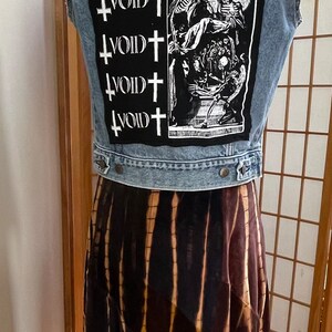 1980s VOID Back Patch Levis Vintage Vest Punk Grunge Emo Goth - Etsy