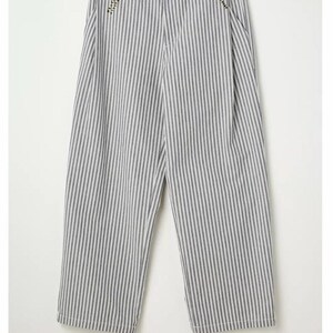 80s Pin Stripe / Hickory Striped / Train Engineer Stripe Blue & White ...