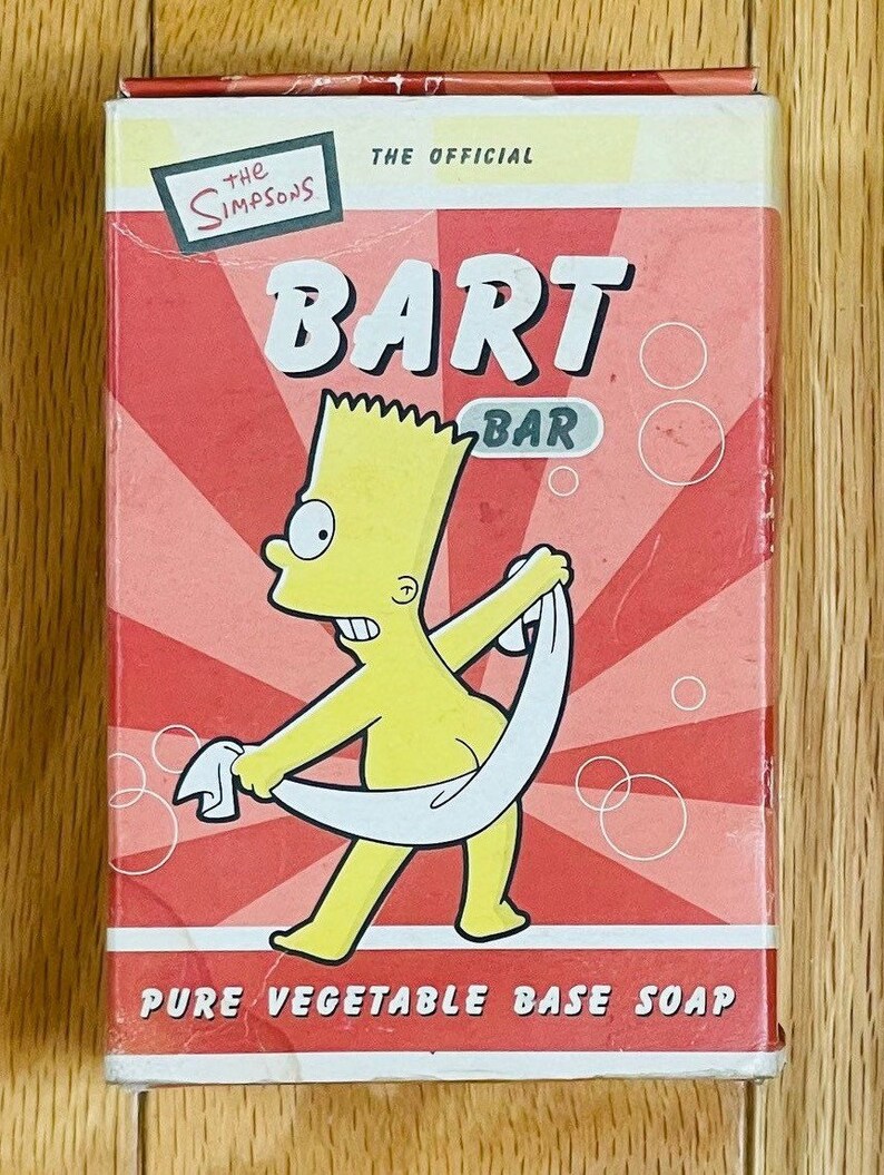 90s Deadstock Bart Simpson Figural Soap in Original Packaging Deadstock ...