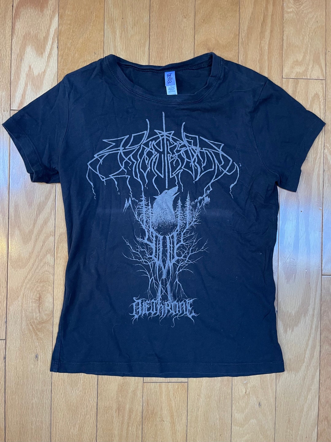 RARE Deathrune Records Label Tshirt Goth Metal Record Labels Iconic ...