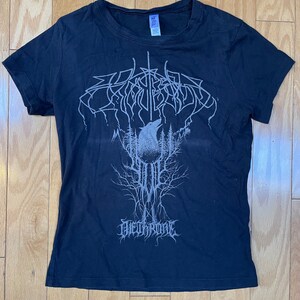 RARE Deathrune Records Label Tshirt Goth Metal Record Labels Iconic ...