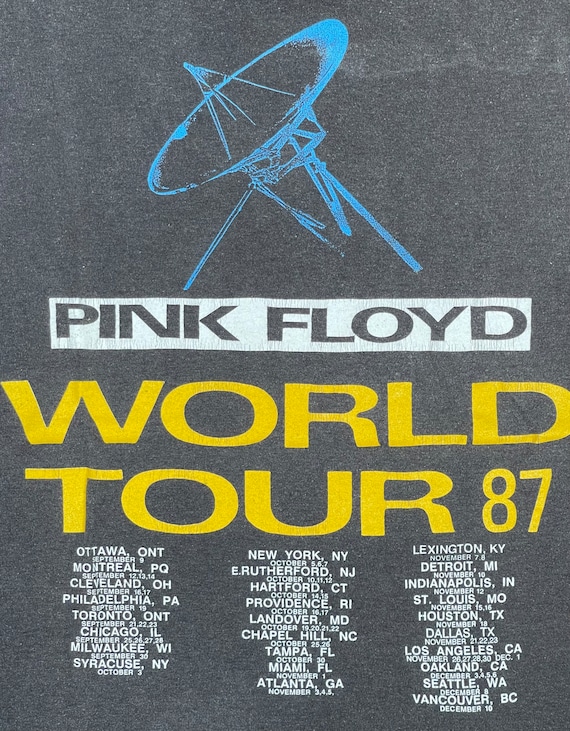 VERY RARE 1987 Pink Floyd American World Tour Momenta… - Gem
