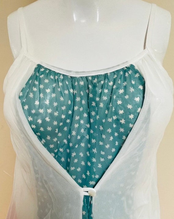 Seafoam Chiffon Chemise