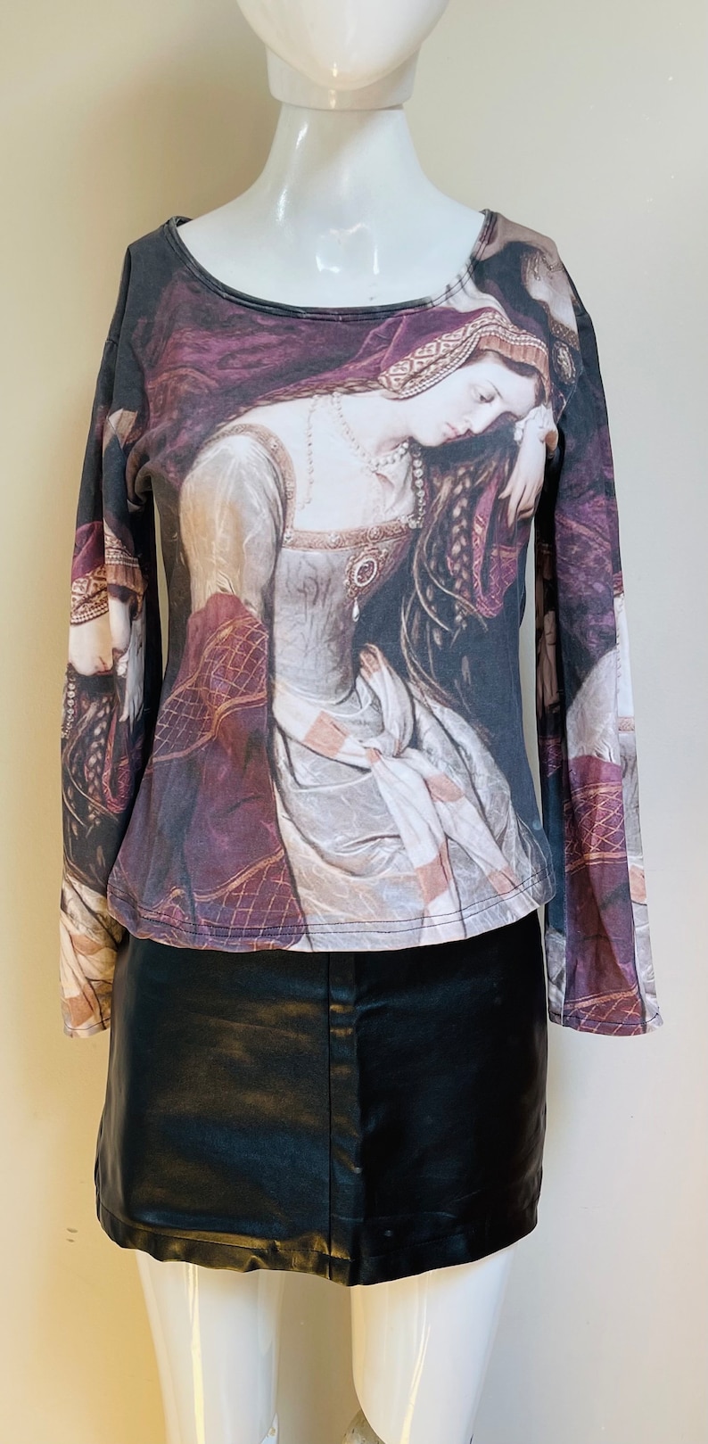 70s Anne Boleyn in the Tower of London AOP All Over Print Shirt Edouard ...