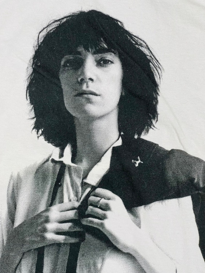 RARE Patti Smith Merch BANGA Tour Concert T-shirt Robert Mapplethorpe ...