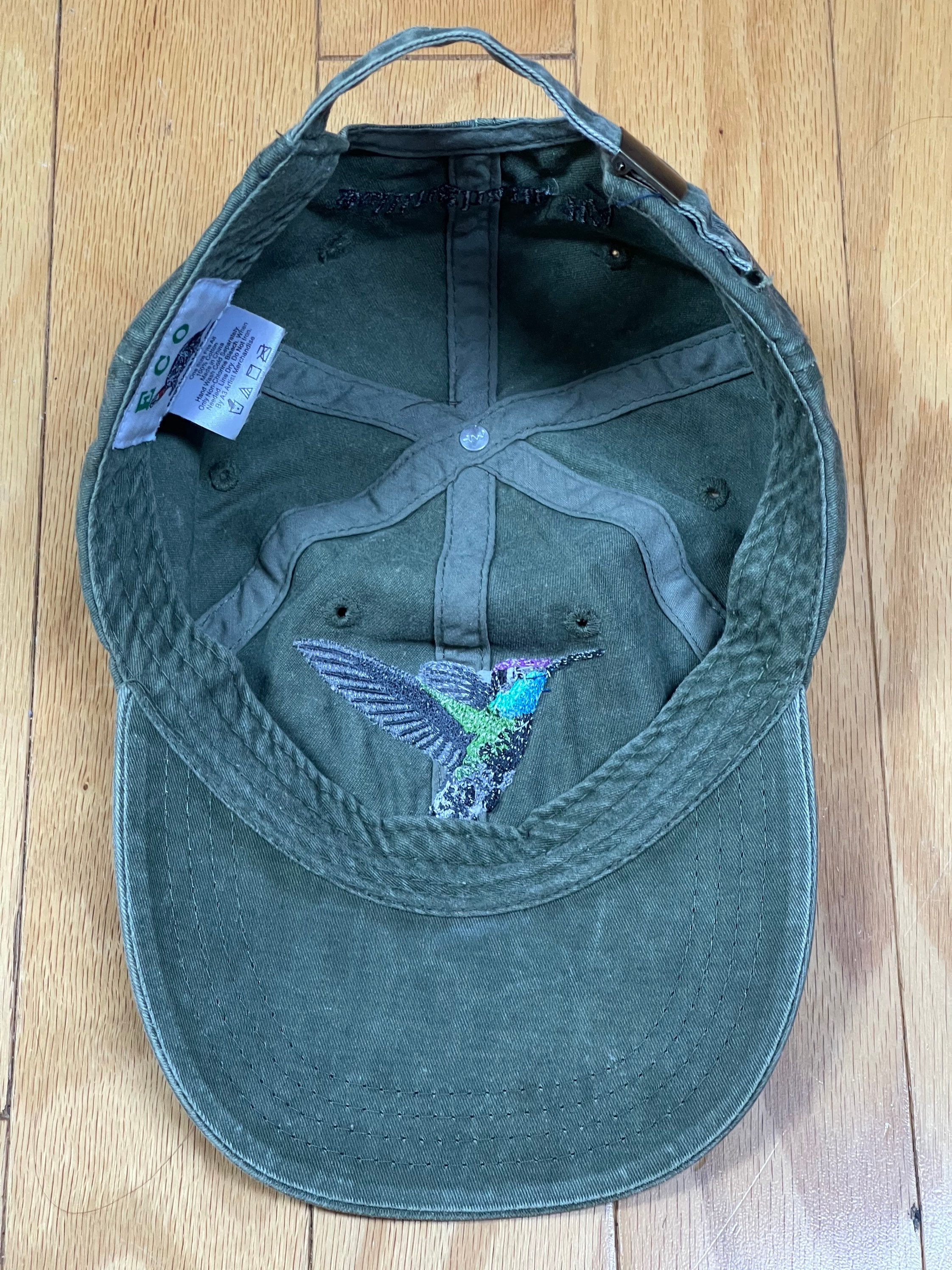 Vintage Soft Baseball Cap Baseball Hat Embroidered Hummingbird - Etsy