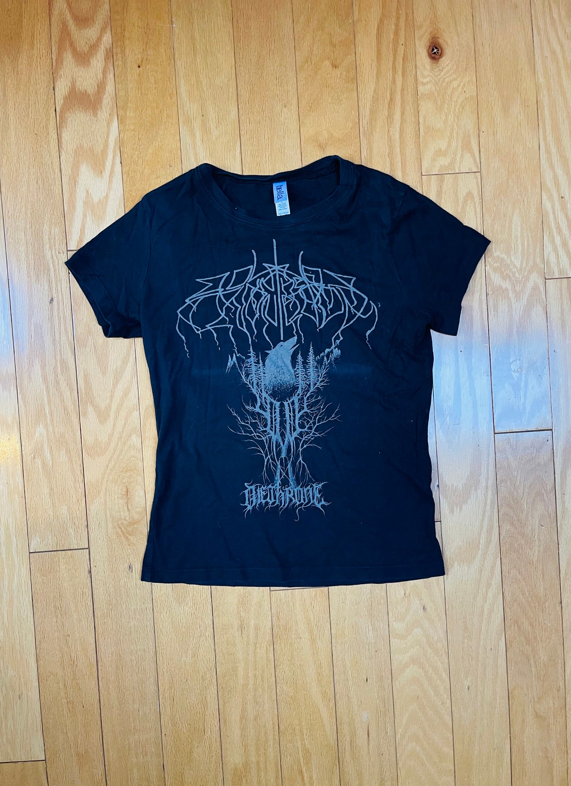 RARE Deathrune Records Label Tshirt Goth Metal Record Labels Iconic ...