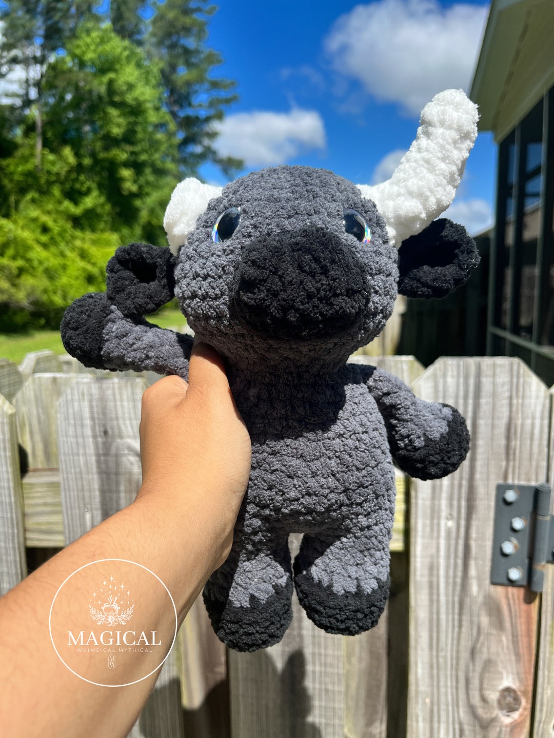 Minotaur Digital Download Crochet Pattern. Asterion the Minotaur ...
